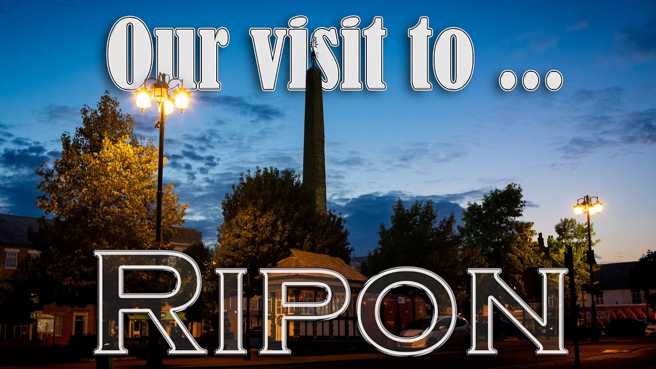 Our visit to the historic Cathedral City of Ripon in Yorkshire
