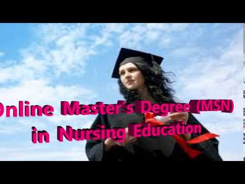 Online Master’s Degree MSN in Nursing Education| Best Online Degree Programme & Begining Salary
