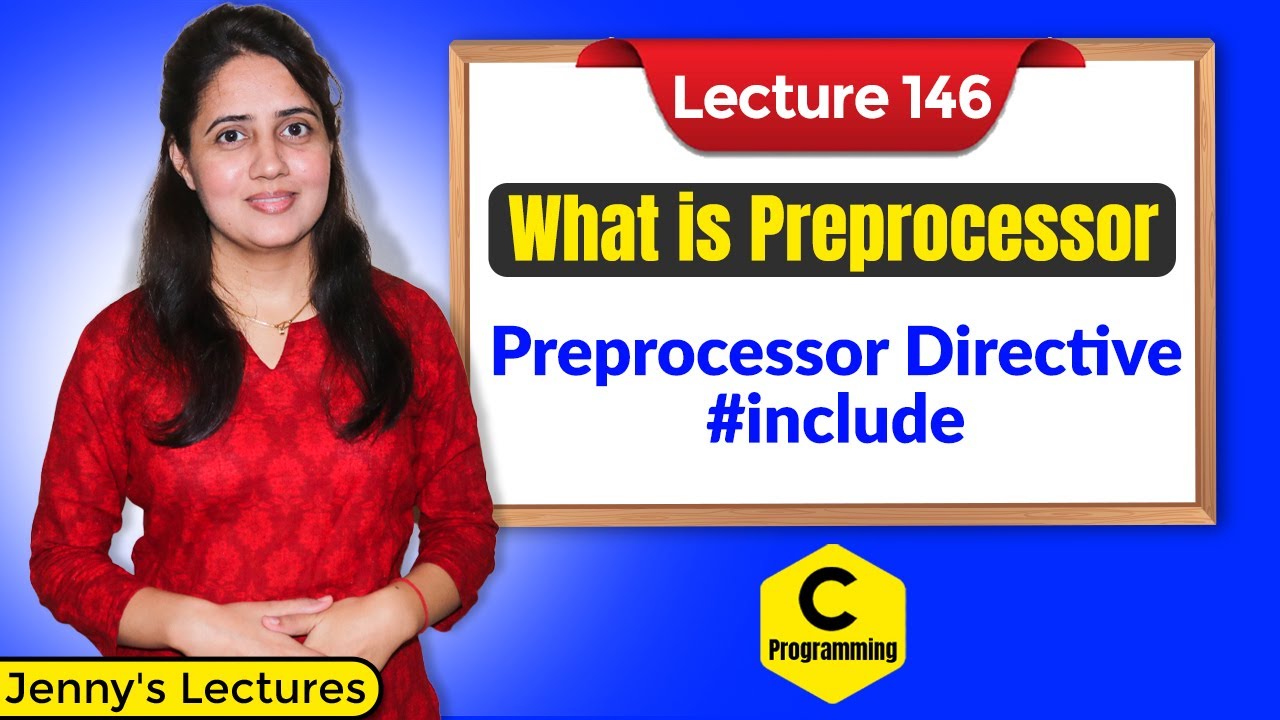 C_146 Introduction to Pre-processor in C| Preprocessor Directive  #include | C Programming Tutorials