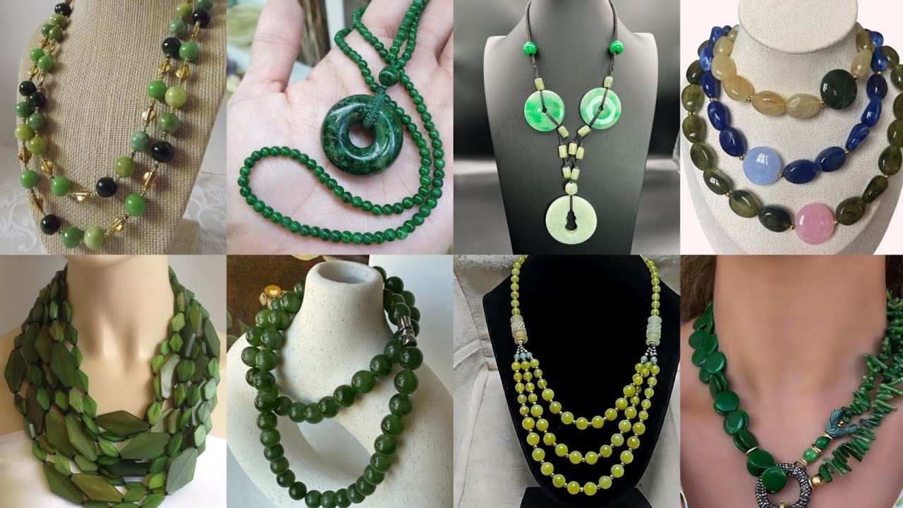Imperial Green Chinese Jade – The Soul of Timeless Necklace Designs🤩