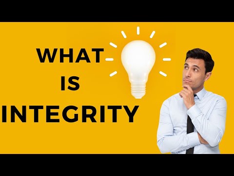 What is Integrity ? / in telugu by Vijayalaxmi