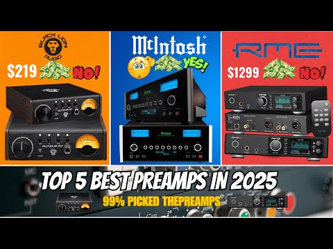 TOP 5 Best Preamps in 2025 | Audiophile Picks