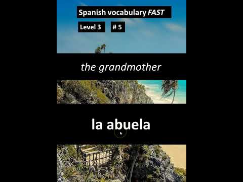 GRANDMOTHER / ABUELA #spanish