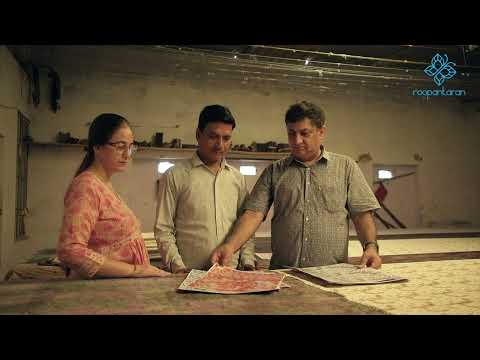 Sanganeri Hand Block Printing Process behind the scene.