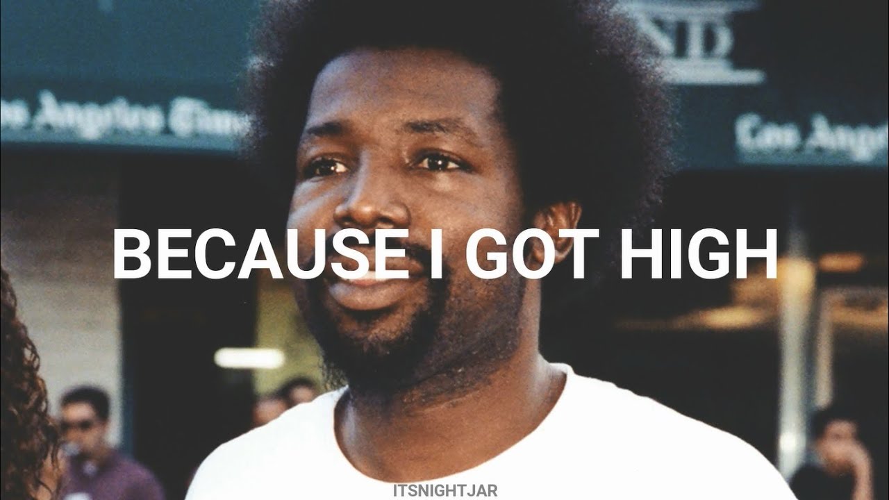 Because I Got High - Afroman (español e inglés)