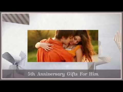 5th Anniversary Gifts For Him