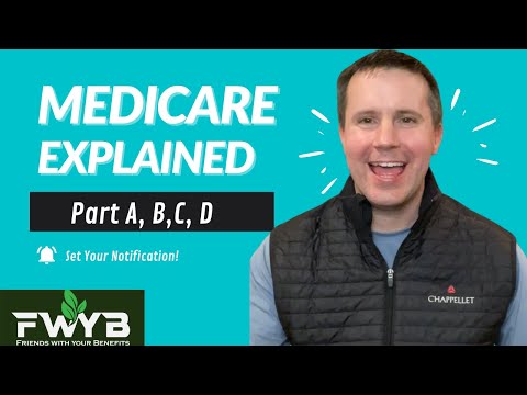 Medicare part a b c d explained #Medicareexplained