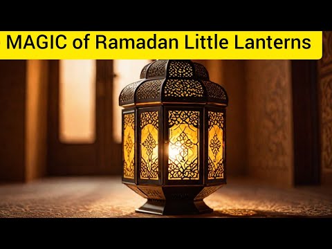 Discover the MAGIC of Ramadan Little Lanterns!|by flavor fusion kitchen and vlogs