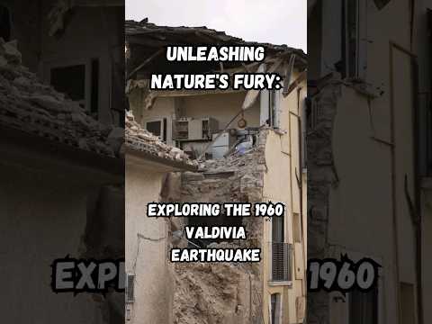 Unleashing Nature's Fury: Exploring the 1960 Valdivia Earthquake, the Most Extensive Recorded