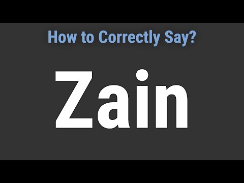 How to Pronounce Name Zain (Correctly!)