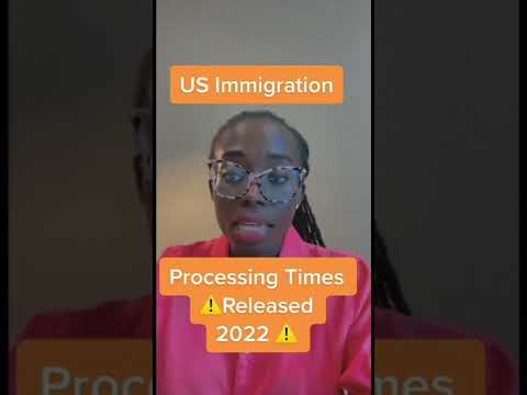 Processing times for applications with USCIS