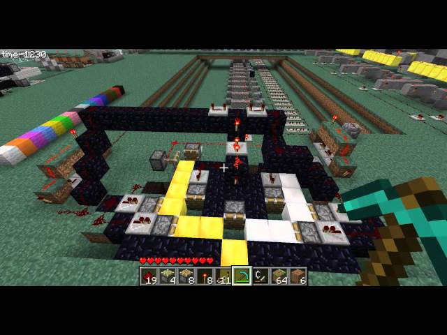 16 inks, 3D programable printer PROJECT 20x20x20 Minecraft Map