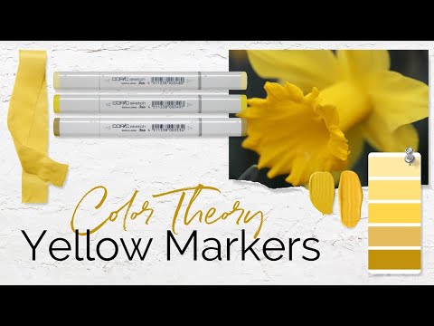 How to Create Yellow Marker Blending Combinations for Realism (Applied Color Theory Ep. 1)