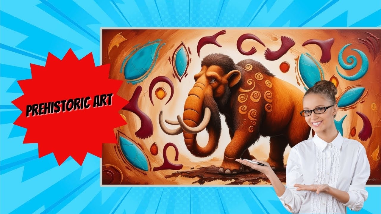 1.Prehistoric Art (c. 40,000 BCE - 2,000 BCE)