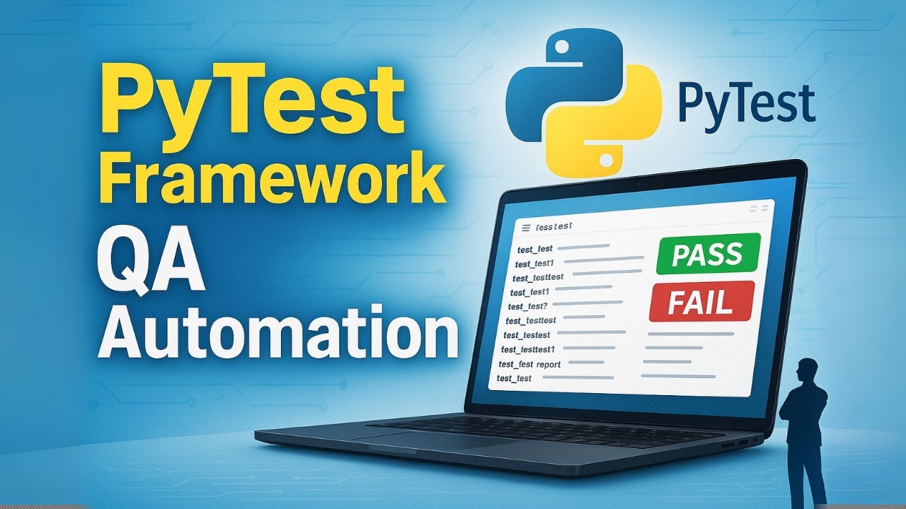 How a Real PyTest Framework Works for QA Automation (PyTest Introduction)