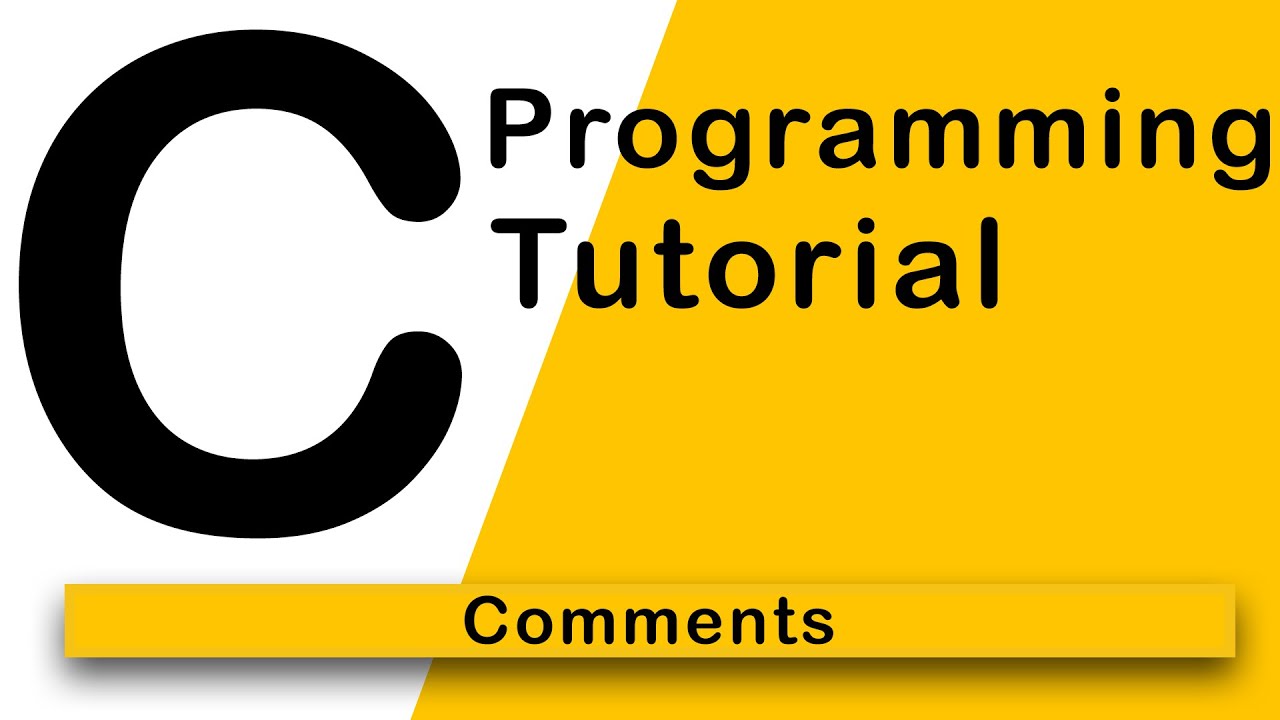 7.C Programming - comments