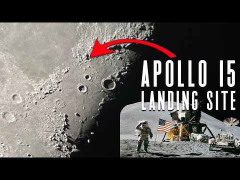 See an Apollo Landing Site on the Moon