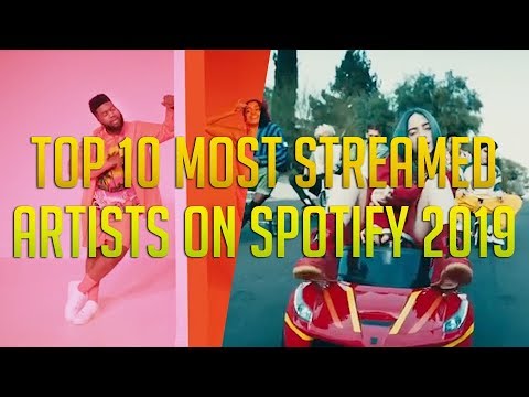 TOP 10 ARTISTS ON SPOTIFY IN 2019