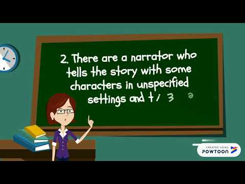 CHARACTERISTICS OF FABLES