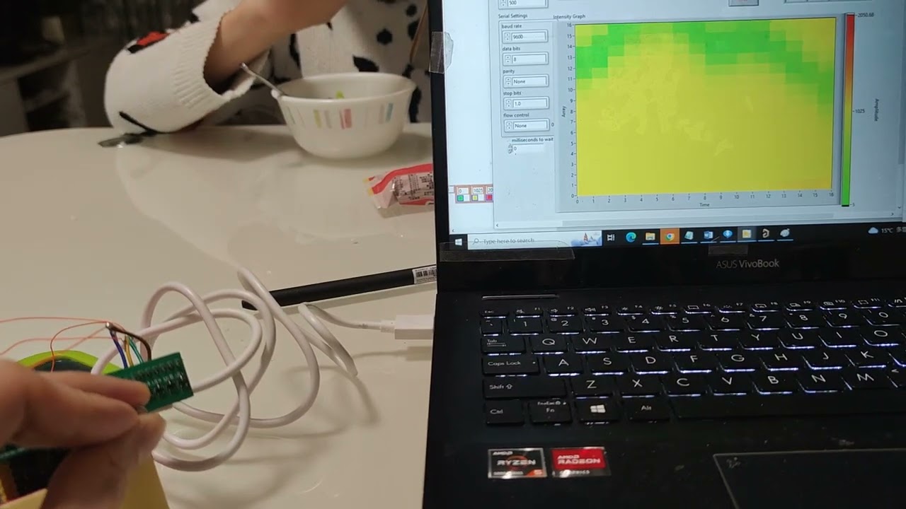 LabVIEW Intensity Graphs with magnetic hall sensors 3