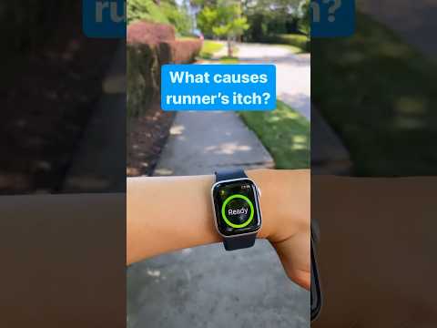What causes runner’s itch?