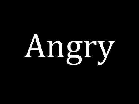 Synonyms for Angry (Thesaurus)