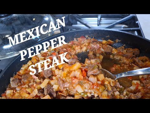Mexican Pepper Steak/Cortadillo Norteno