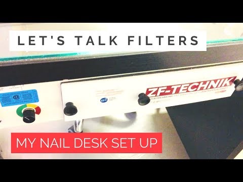 Nova Flair VS. Healthy Air, nail table filtration systems [MY SET UP AND REVIEW]
