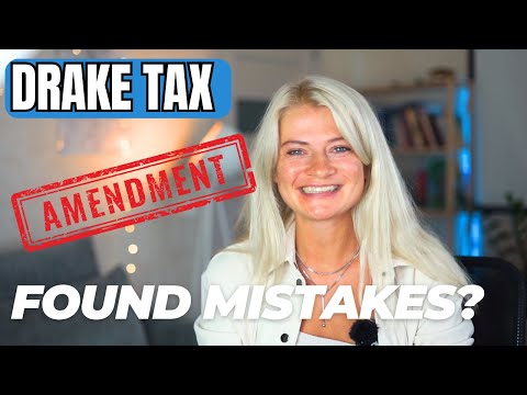 Step-by-Step Guide to Amending Tax Return in Any Tax Software [Drake Tax 2024 Example] 1040-X