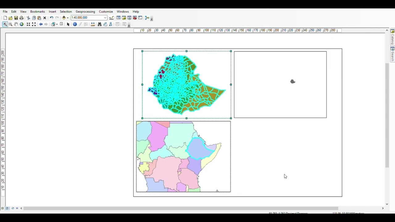 How to Extract a Study Area Map from a Shapefile || ArcGis 10.8