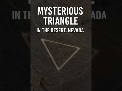 The Mysterious Triangle in the Nevada Desert β Google Earth Mystery #GoogleEarth #NevadaTriangle
