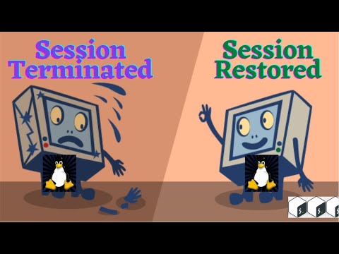 UNIX/LINUX Terminal | Resume ssh session for long running tasks | Terminated unix session restored