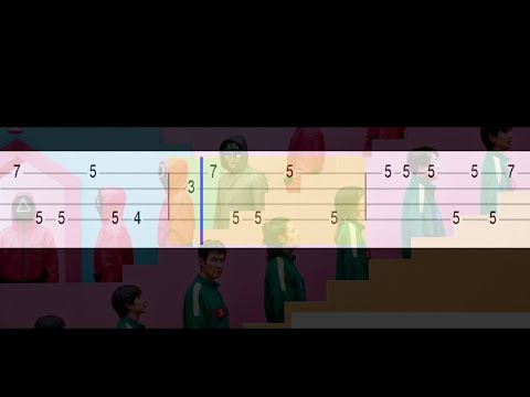 Squid Game - Mingle Game Song (Easy Ukulele Tabs Tutorial)