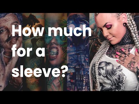 ❓Most asked tattoo question: HOW MUCH FOR A #SLEEVE?⚡️Tattoo Artist Electric Linda⚡️#Tattoo #Q&A