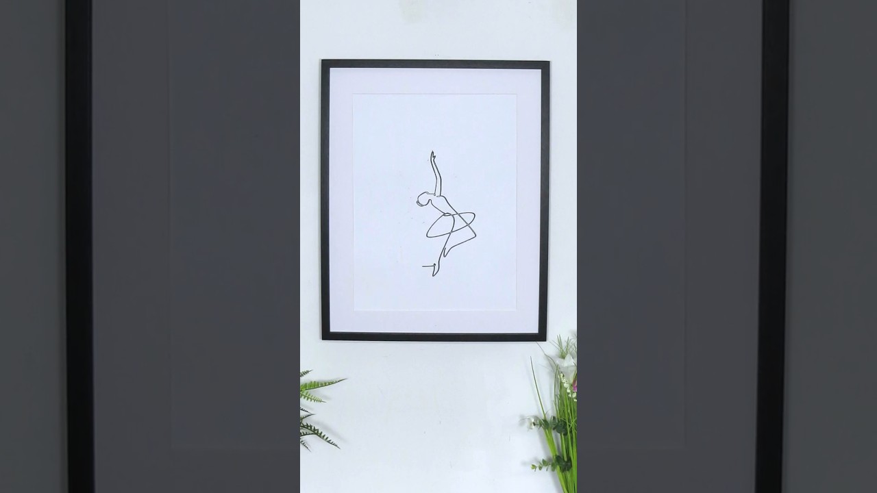 Robotic Precision Meets Art: One-Line Ballerina Drawing That Will Amaze You | RA 102 |