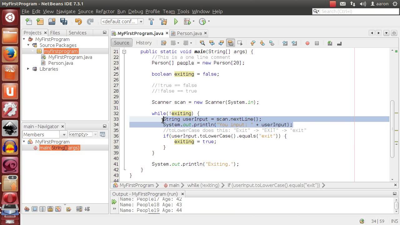 Java Tutorial #2 - Arrays and Loops