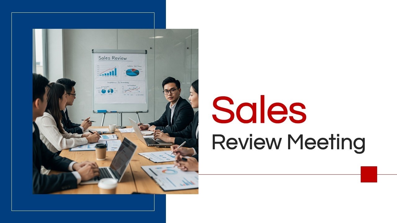 Sales Review Meeting Animated PPT Template