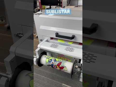 Fluorescent Ink Solution By SUBLISTAR 6 Colors DTF Printer#dtf #dtfprinting #fluorescentink