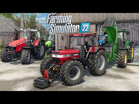 TOP 10 Best tractors mods for Farming Simulator 22