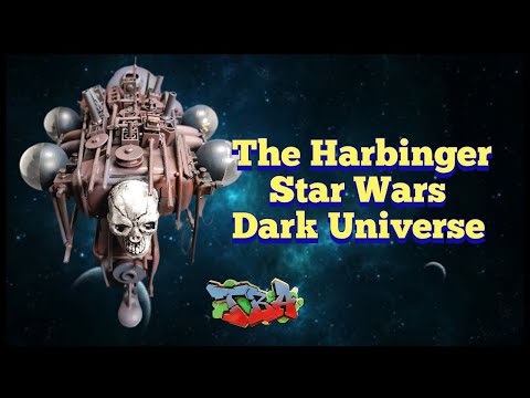 The Harbinger. Scratch built spaceship. #howto #scratchbuild #starwars