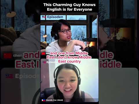 He’s not just charming—he’s also dedicated to learning English, one conversation at a time #episoden