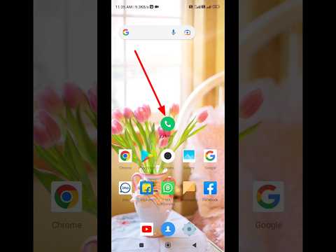 How to call mute first ring | incoming call setting #shorts