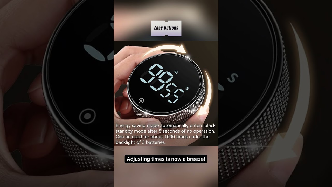 ⏲️ Digital Kitchen Timer - Perfect for Cooking, Baking & More! 🍳#amazonfinds #homecook #kitchen