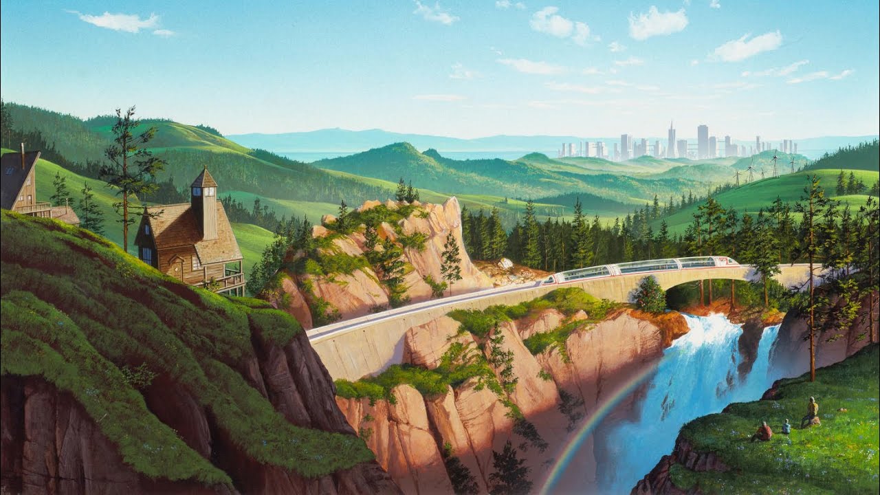 Ecotopia 2024: The Unseen Utopia - A trailer to the Movie Ecotopia made completely by Ai