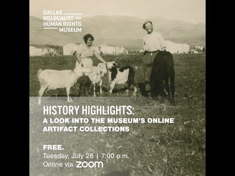 History Highlights: A Look into the Museum's Online Artifact Collections