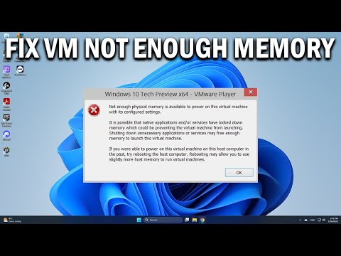 How To Fix Not Enough Physical Memory Is Available to Power on This Virtual Machine Configured