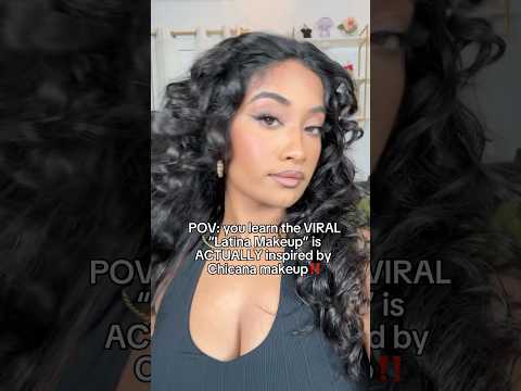 POV: you learn the VIRAL “Latina Makeup” is ACTUALLY inspired by Chicana makeup #latinamakeup