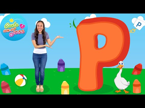 Letter P Song in Spanish - Letter Sounds by a Native Spanish Speaker | Spanish Alphabet Songs