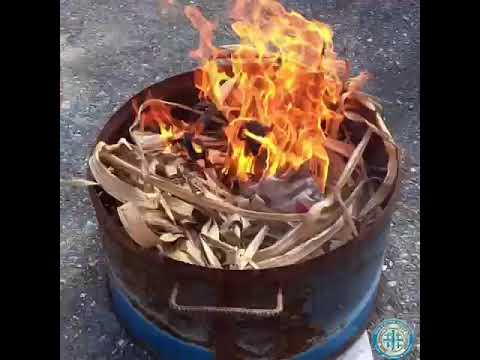 Preparation Process : Ashes for Ash Wednesday