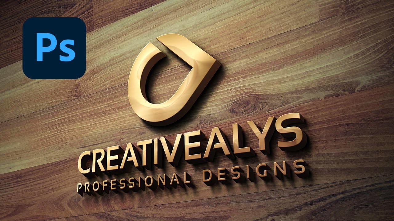 How to Create 3D Wall Logo Mockup In Photoshop | Free PSD Mockup
